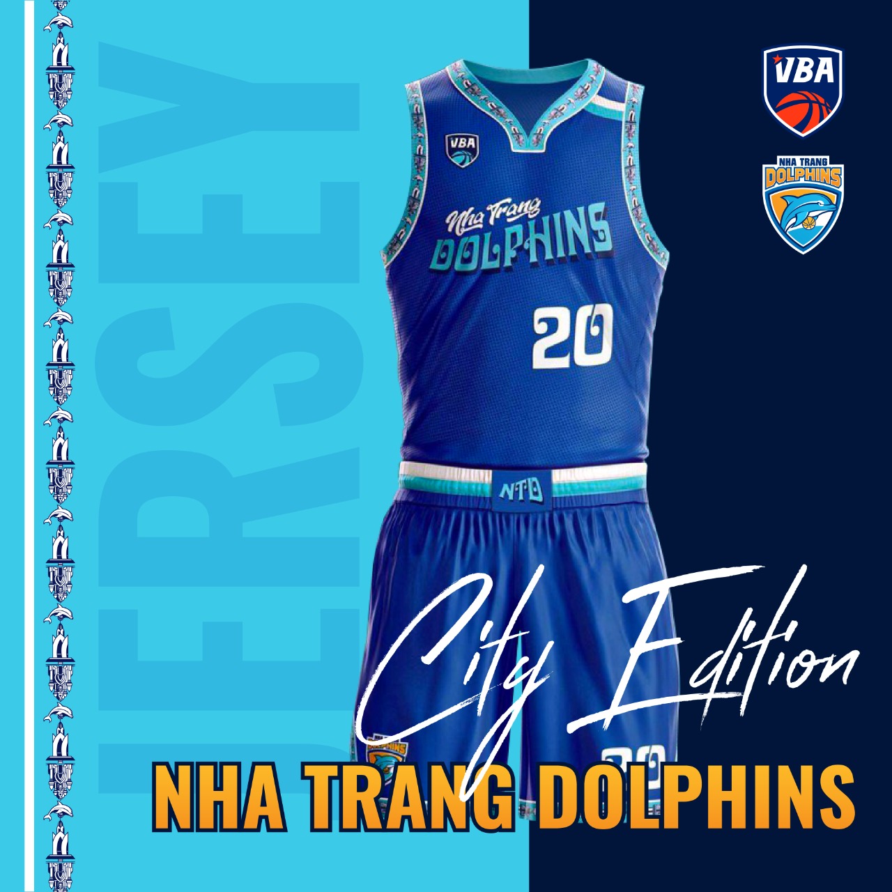 Chính thức! Nha Trang Dolphins công bố trang phục thi đấu đặc biệt