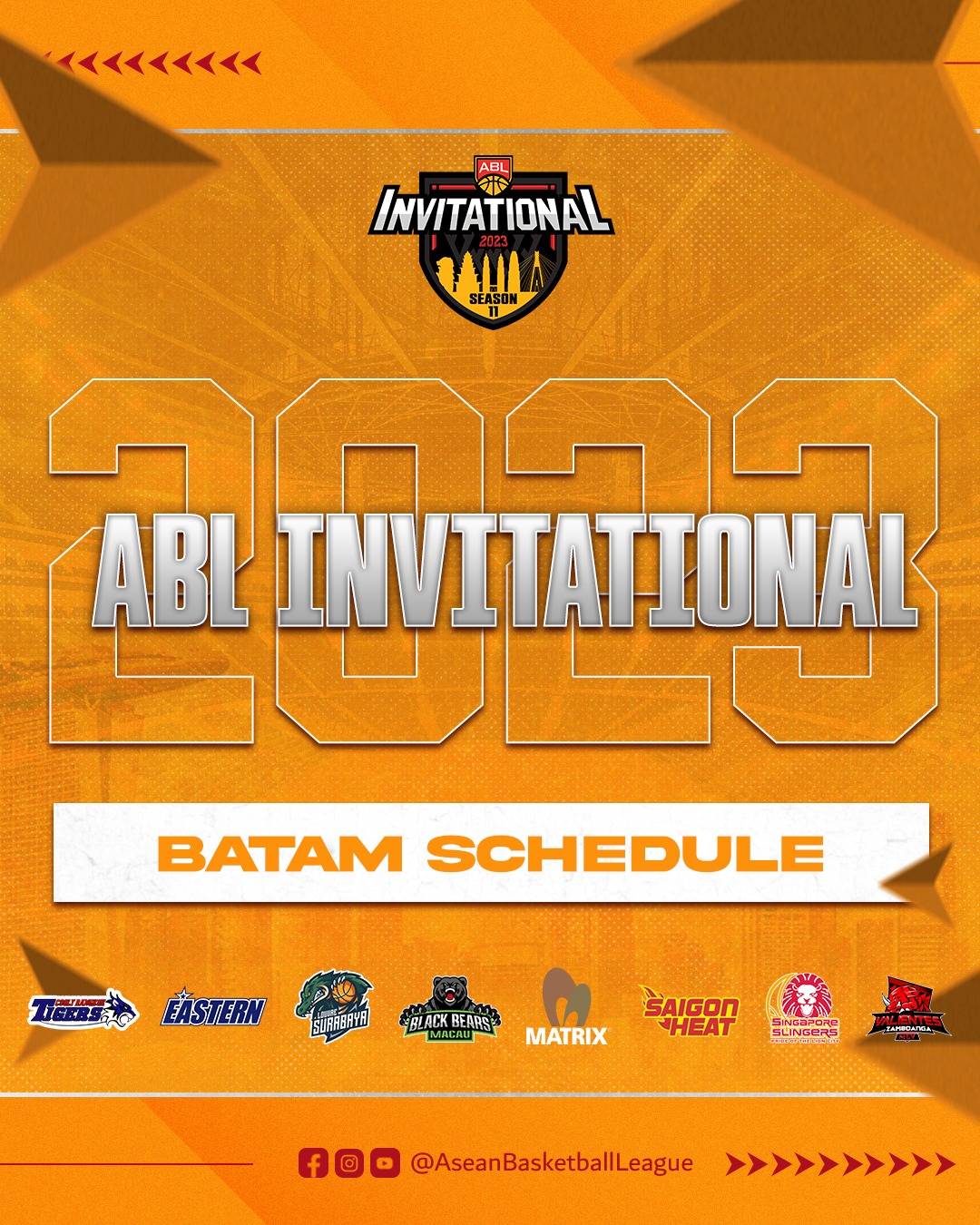 BTC ABL 2023 công bố lịch thi đấu chặng 2