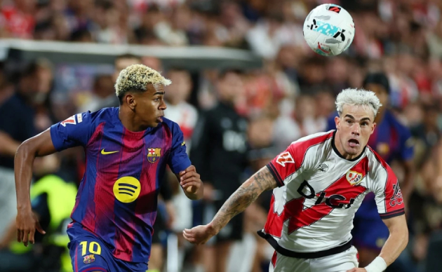 Sự cố VAR làm gián đoạn trận Rayo Vallecano – Barcelona