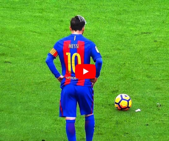 Top 15 pha sút phạt đẹp nhất của Lionel Messi