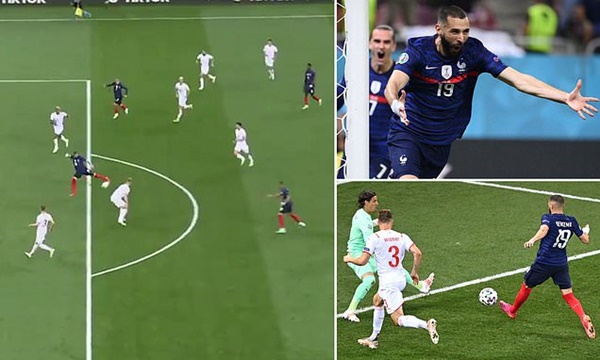 Pha đỡ bóng kinh điển của Benzema được so sánh với Dennis Bergkamp