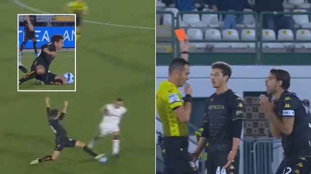 Sao Chelsea nhận thẻ đỏ dị nhất lịch sử Serie A