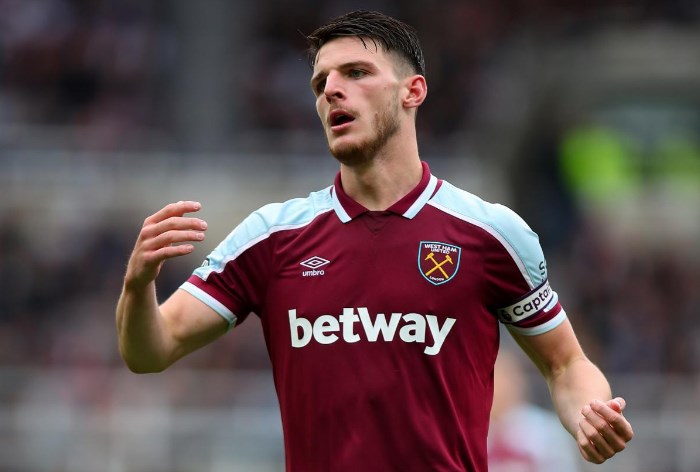 Rõ lý do Declan Rice vắng mặt trận gặp Liverpool