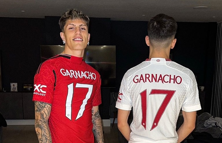 Garnacho bất ngờ chọn số áo mới, ảnh hưởng tới Hojlund