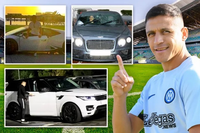 Đội siêu xe trị giá 750.000 bảng của Sanchez