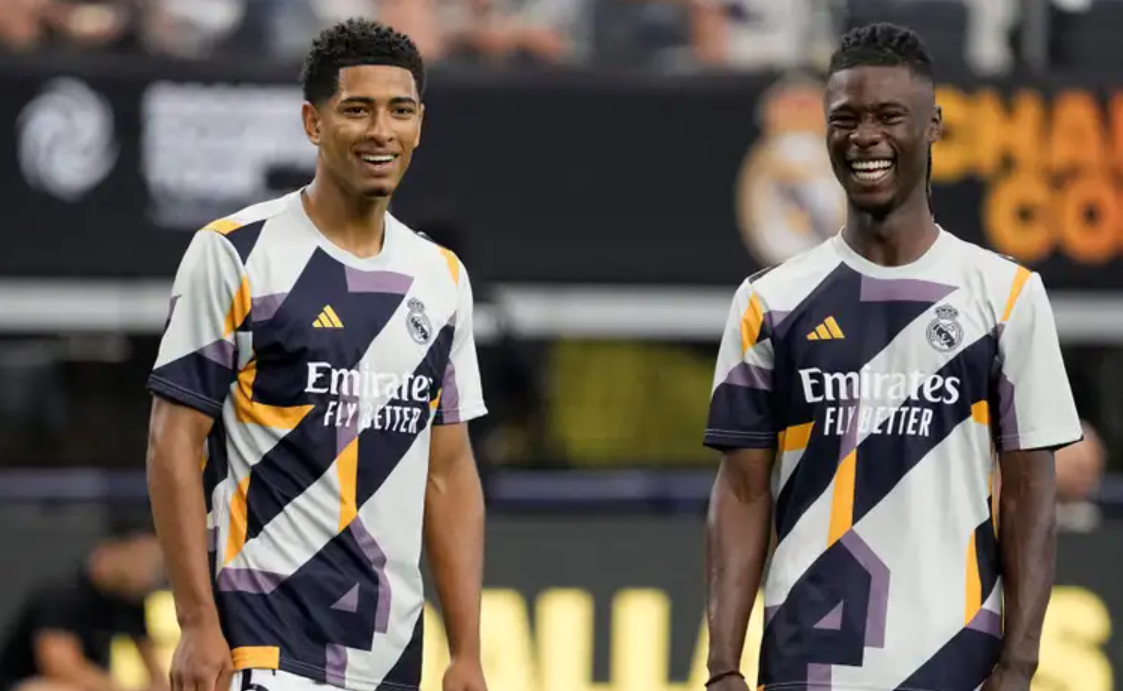 Thái độ của Bellingham trong ngày trở lại tập luyện