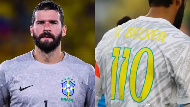 Tại sao Alisson Becker mang áo số 110?