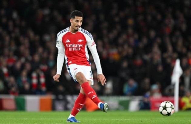 Saliba: Hy vọng Arsenal bất bại tới cuối mùa