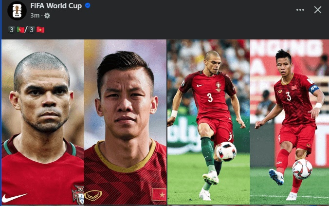 FIFA bất ngờ so sánh Quế Ngọc Hải với Pepe