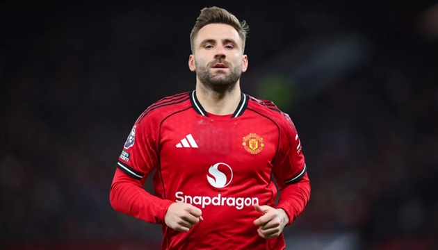 Luke Shaw chỉ cách kỷ lục ra sân tại Man Utd đúng 5 trận