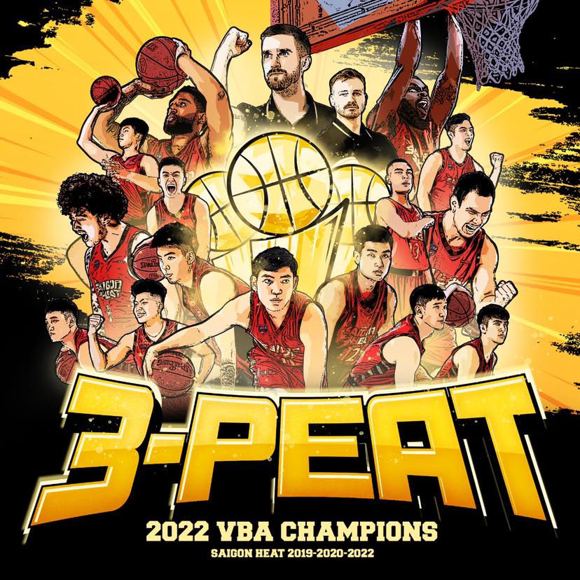 Kết quả VBA 2022 Finals Game 3: Hanoi Buffaloes vs Saigon Heat