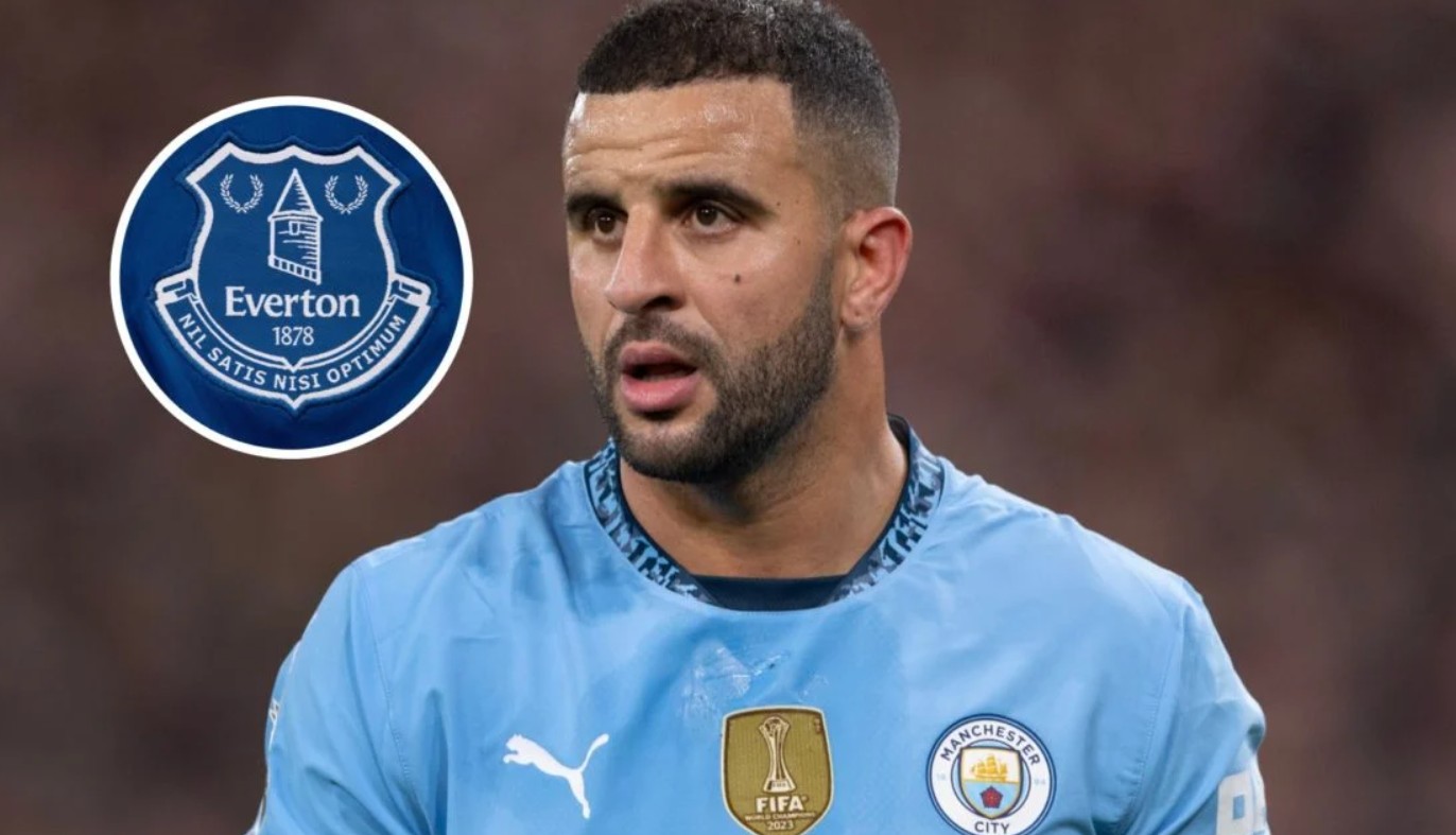 Kyle Walker đồng ý gia nhập Everton sau khi bị Man City loại trừ
