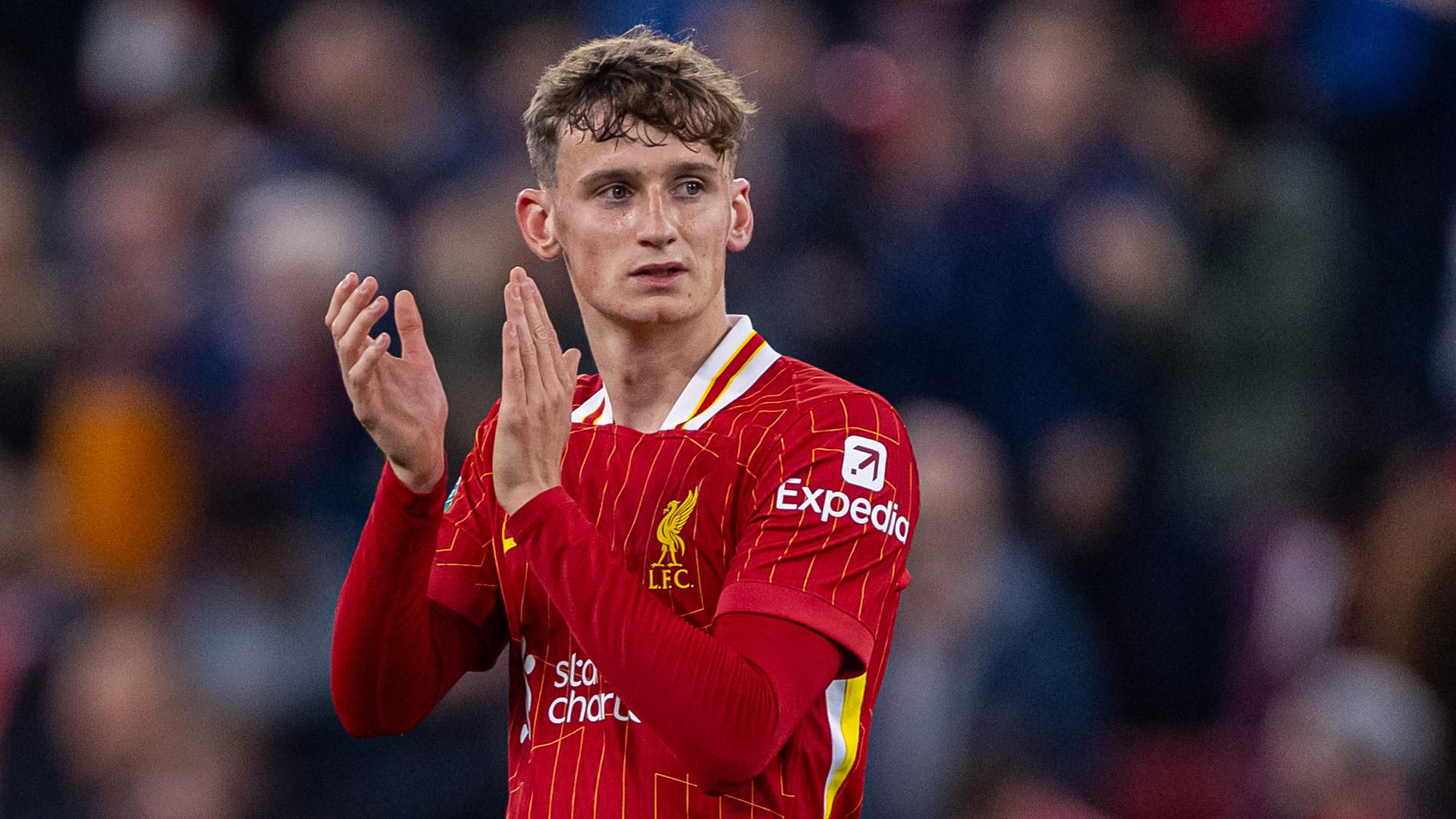 Tyler Morton có thể rời Liverpool trong mùa hè 2025 với giá 15 triệu bảng