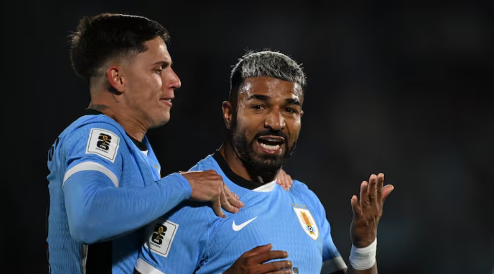 Uruguay giành vé dự World Cup 2026 sau chiến thắng thuyết phục trước Peru