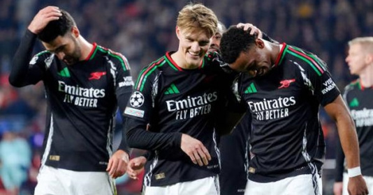 Arsenal và bài kiểm tra chưa đủ khó tại Champions League